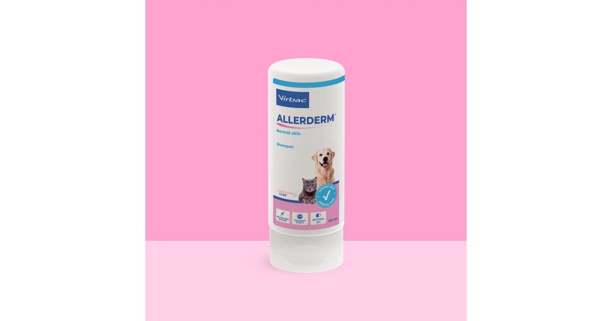 Allerderm Shampoo per Pelle Normale - Cani e Gatti - Virbac Italy
