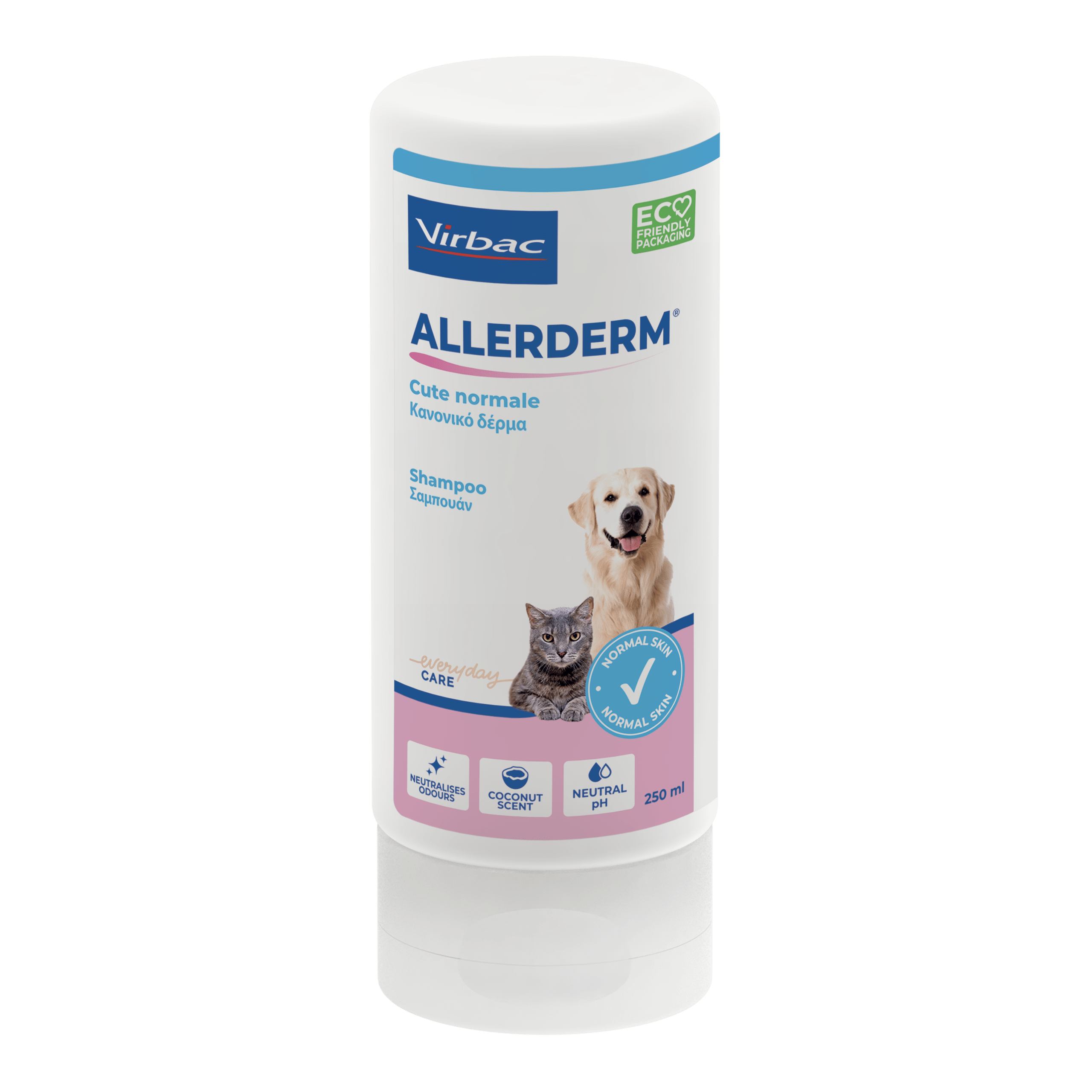 Allerderm Shampoo per Pelle Normale - Cani e Gatti - Virbac Italy